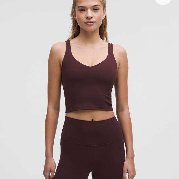 lululemon athletica | Tops | Nwot Lululemon Athletica Goodnight Plum ...
